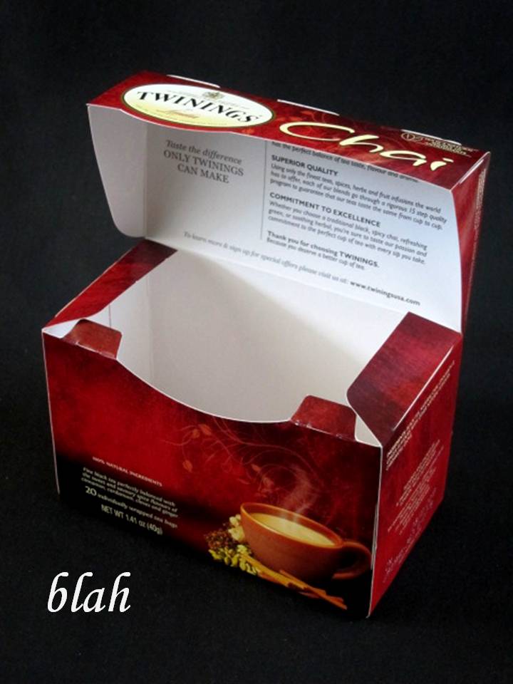 blah to TADA!: Tea Box to Gift Box