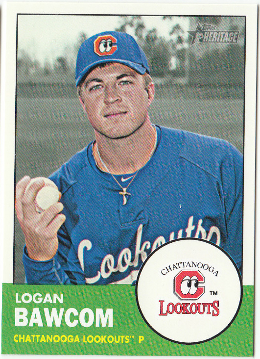 Dodgers Blue Heaven: 2012 Topps Heritage Minor Leagues Set Just ...