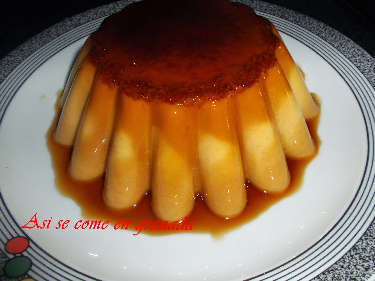 Así se come en Granada.: Pudding