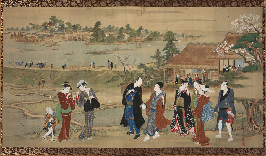 Japanese Art and its Path to New England Culture