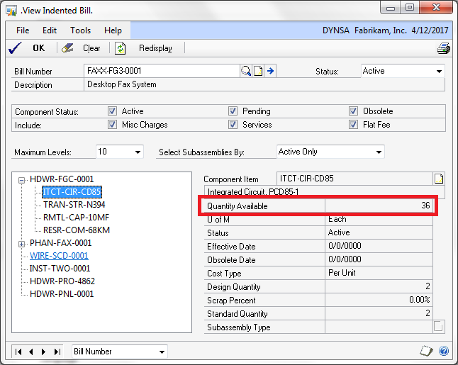 Customizations for the View Indented Bill (bmViewIndentedBillInquiry ... Customizations for the View Indented Bill (bmViewIndentedBillInquiry ...