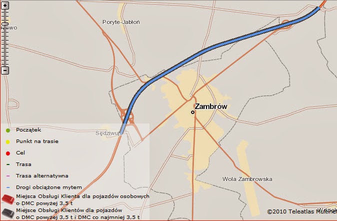 Zambrów - nie zawsze krytycznie.: Od dziś płacimy za przejazd obwodnicą.