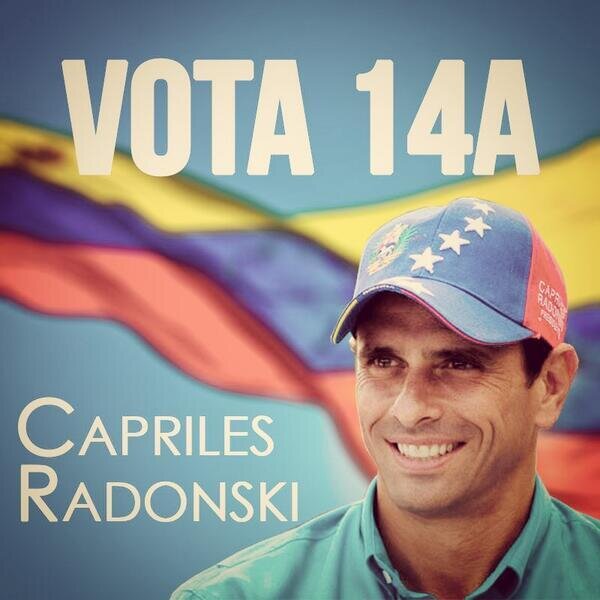 VENEZUELA hoy: HENRIQUE CAPRILES RADONSKI Candidato opositor 14 abril ...