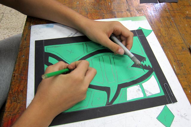 Mr. Bob's Middle & High School Art Room: Molas (Grade 7)-a paper ...