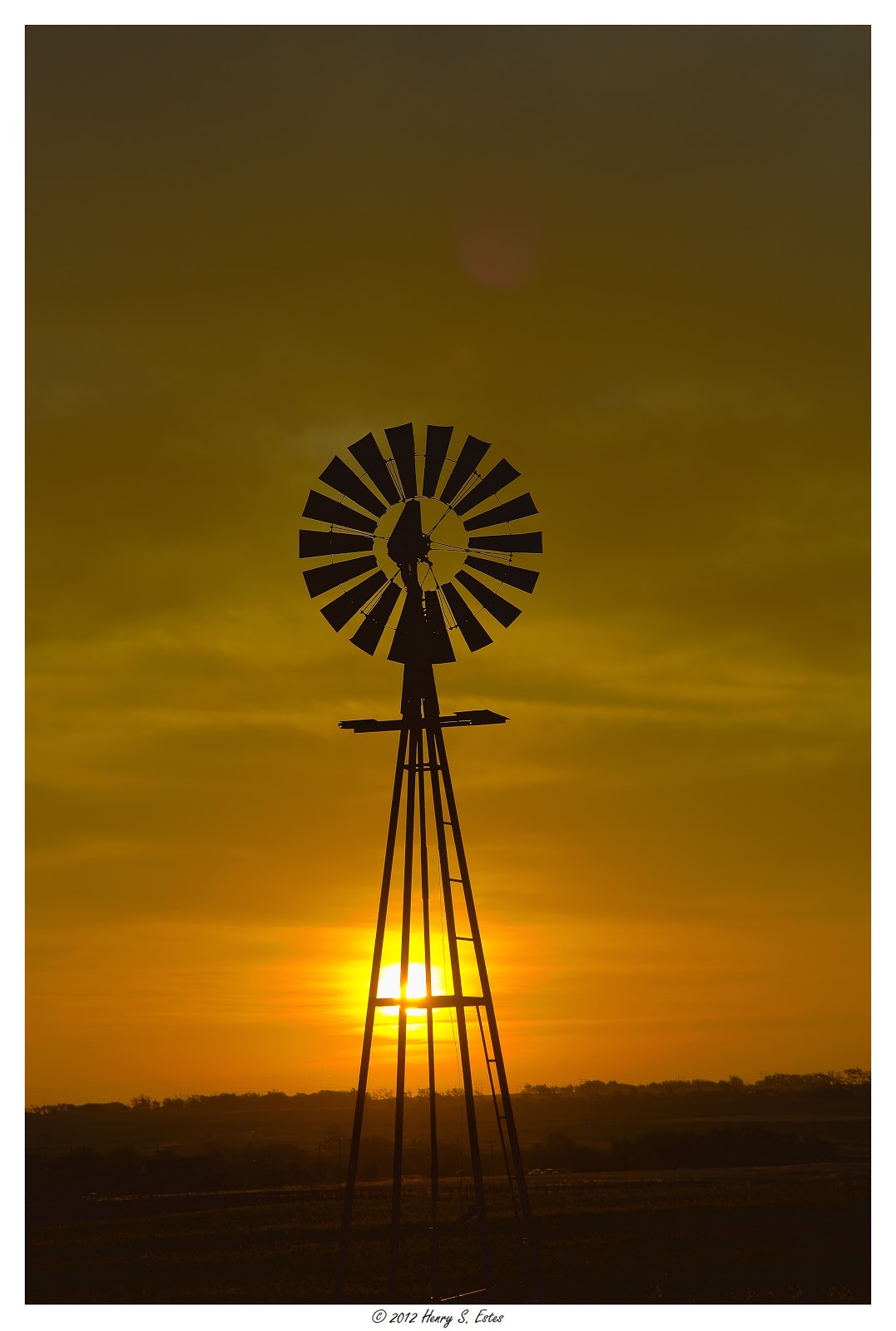 Henry S. Estes Photography: Morning Windmill
