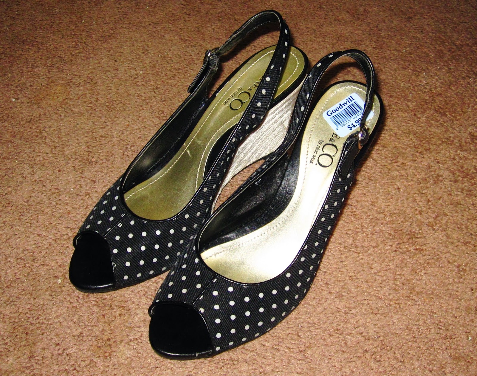Low-Budget Fashionista: My Loot from Goodwill - Shoes