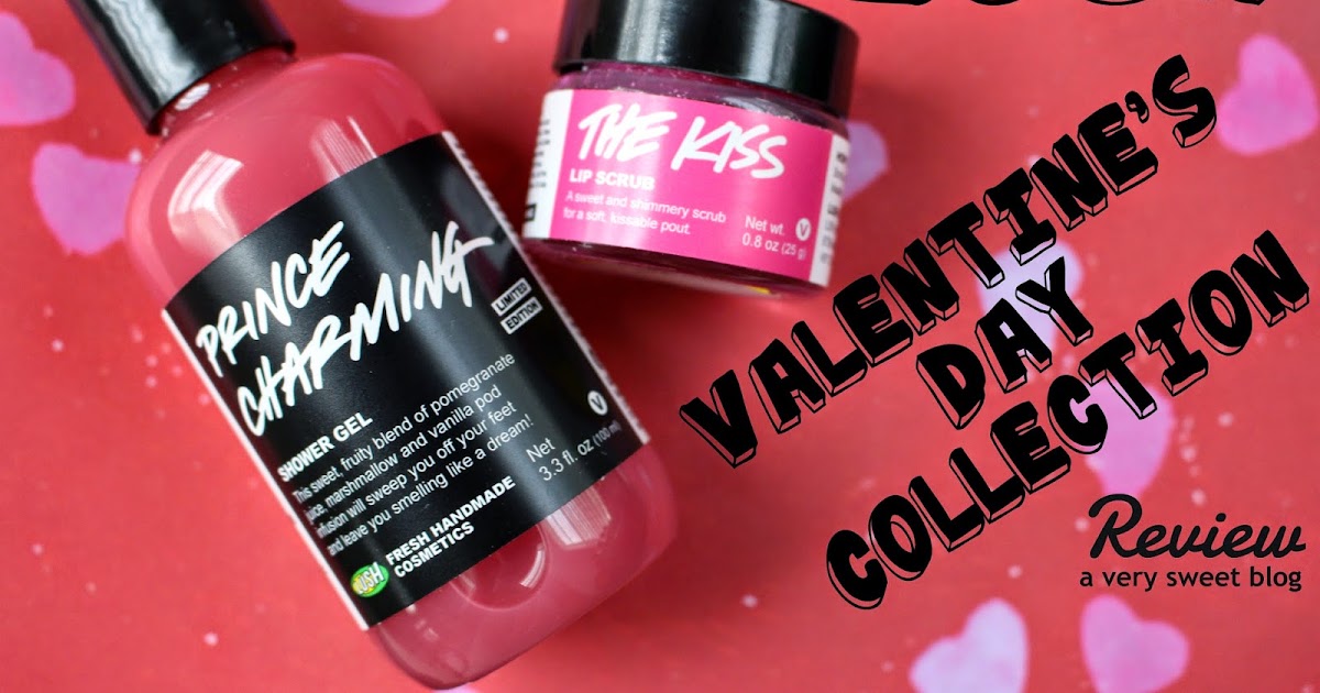 LUSH The Kiss Lip Scrub & Prince Charming Shower Gel Review & Swatches ...