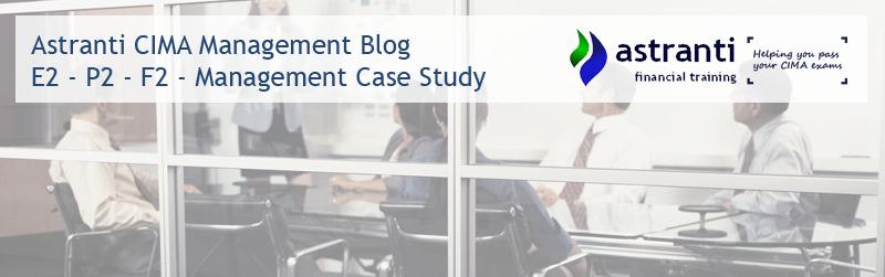 CIMA Management level - E2 - P2 - F2 - Case Study: The secret to ...