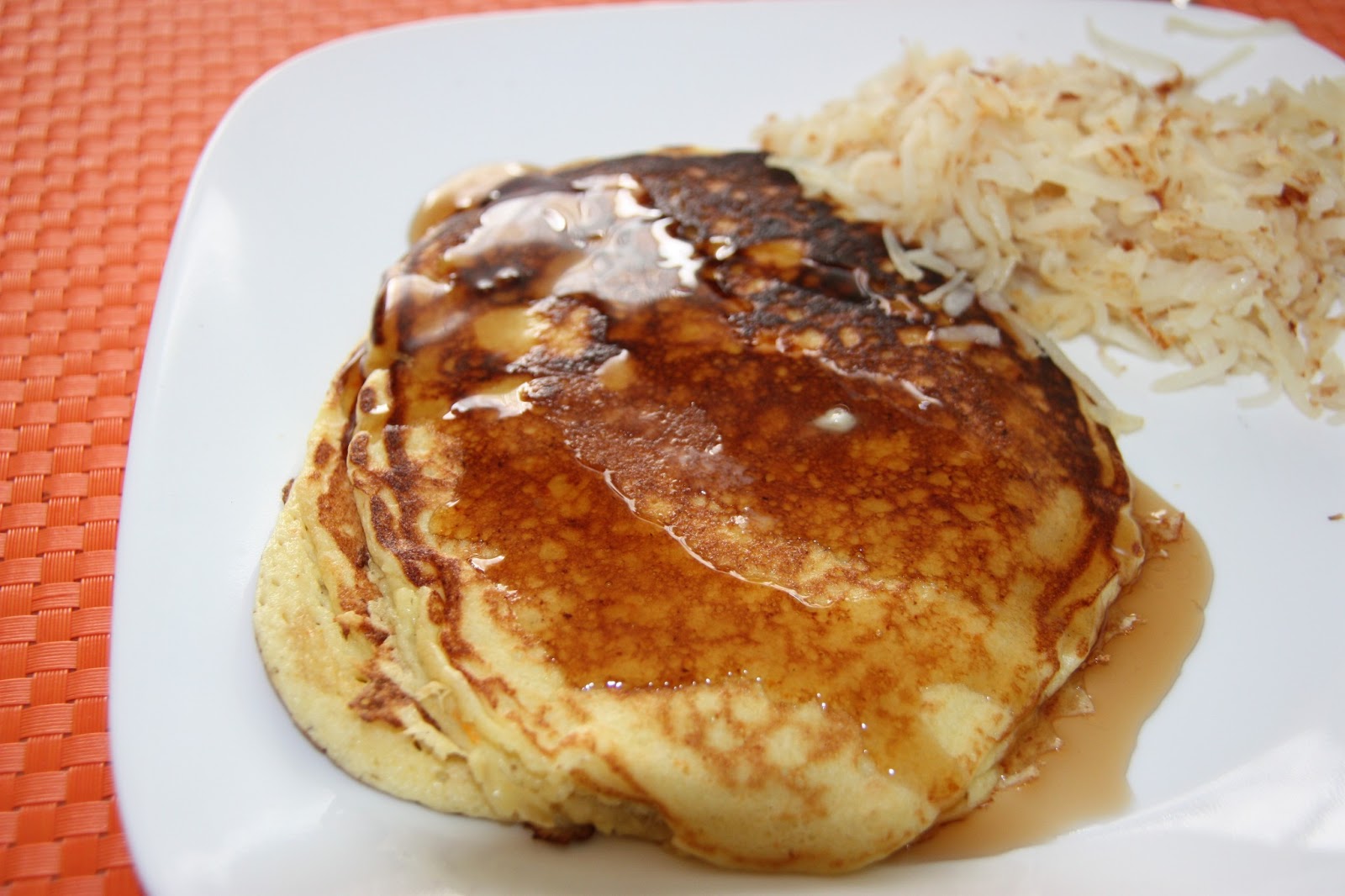 cooking with crystal: orange cloud pancakes