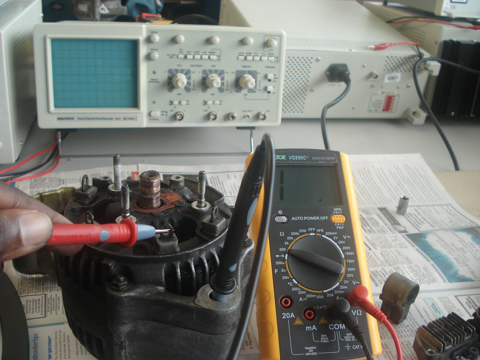 ALKALYNE: Alternator Testing