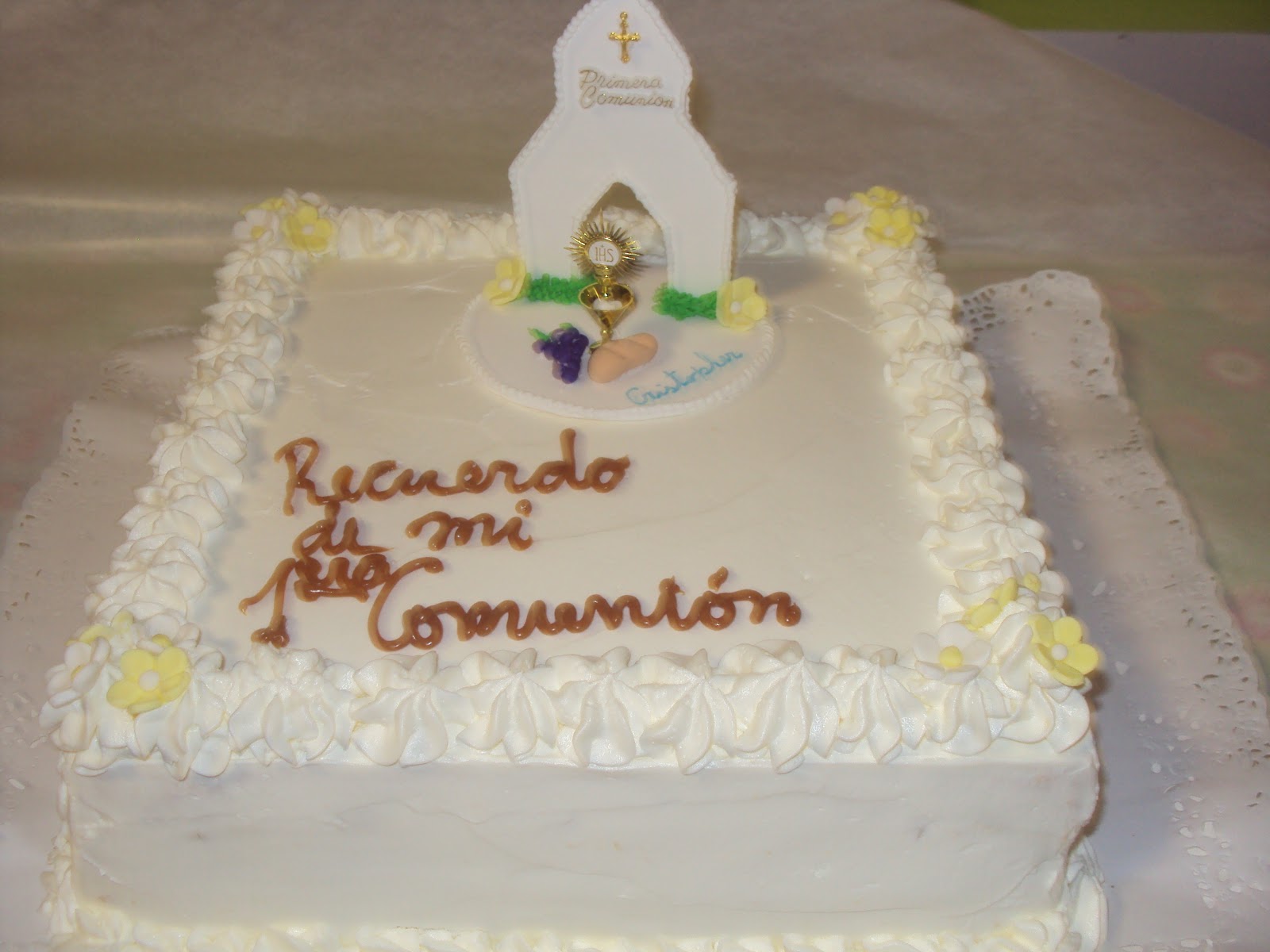 Torta Primera Comunión.