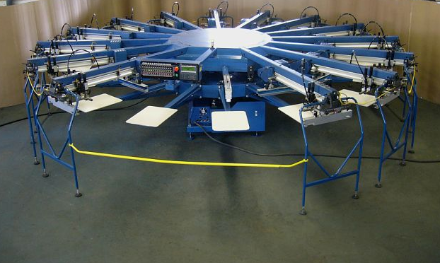 Reconditioned Textile Printing Equipment: M & R Challenger II 16/14