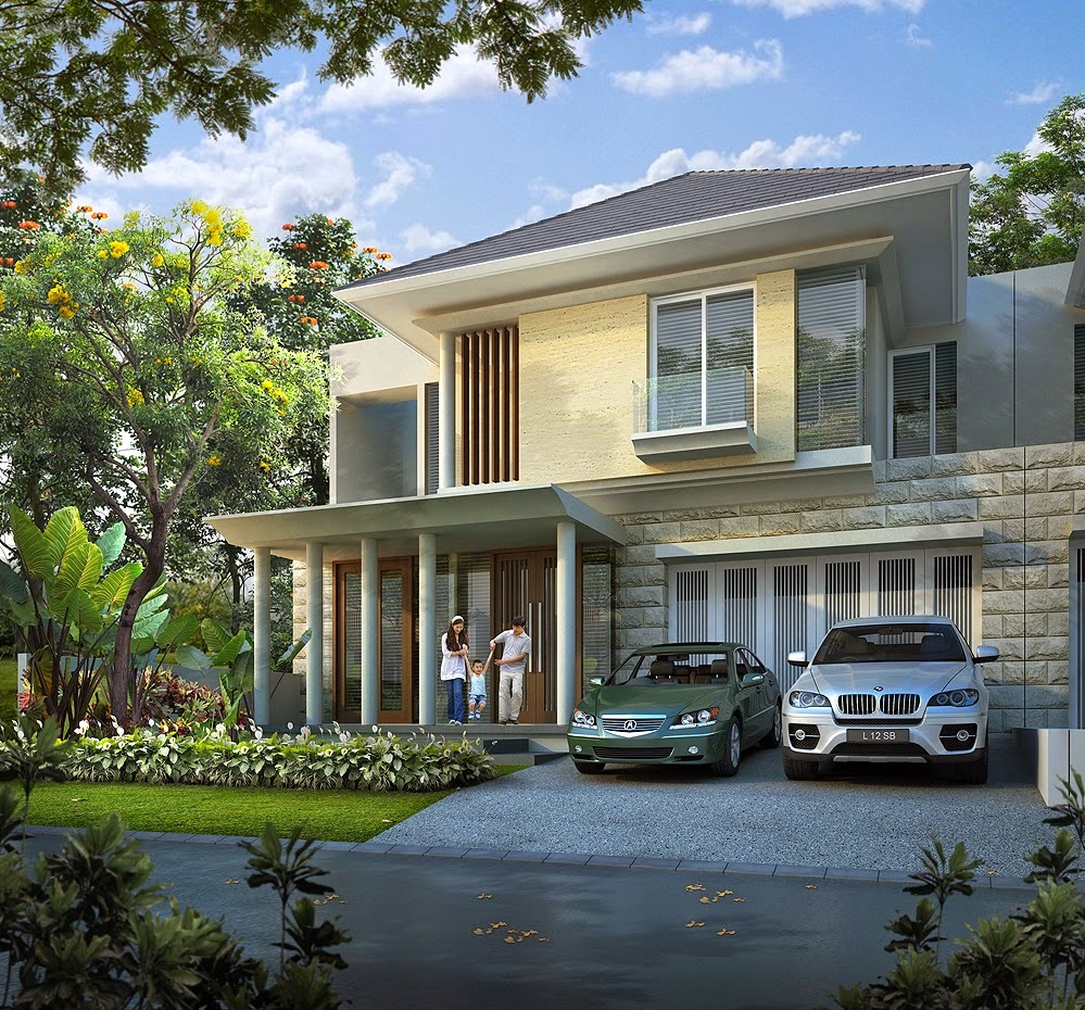konsultan arsitek surabaya l desain arsitektur dan interior: Rumah tropis