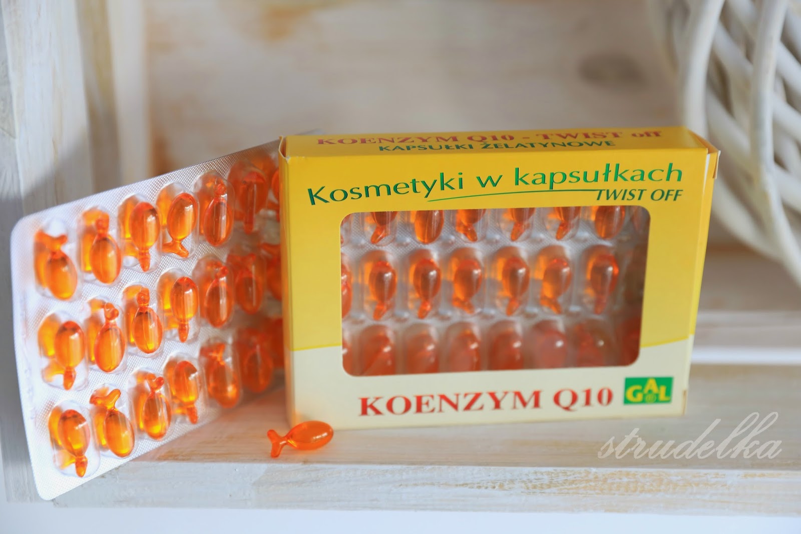 Kapsułki Koenzym Q10, GAL - Strudelka