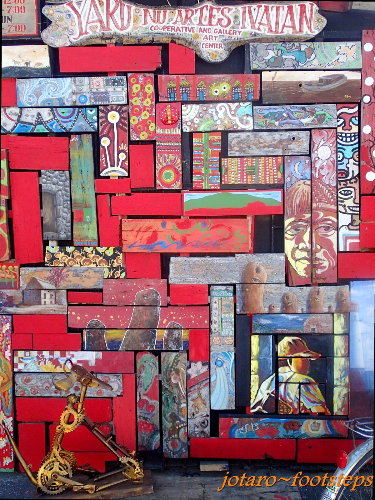 Footsteps - Jotaro's Travels: Art Gallery : Filipino Ivatan Art @ Batanes