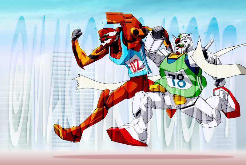 8 Cool Fanmade Gundam Evangelion Crossovers