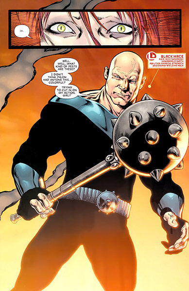 The Legion of Super Bloggers! : Who's Who: Black Mace