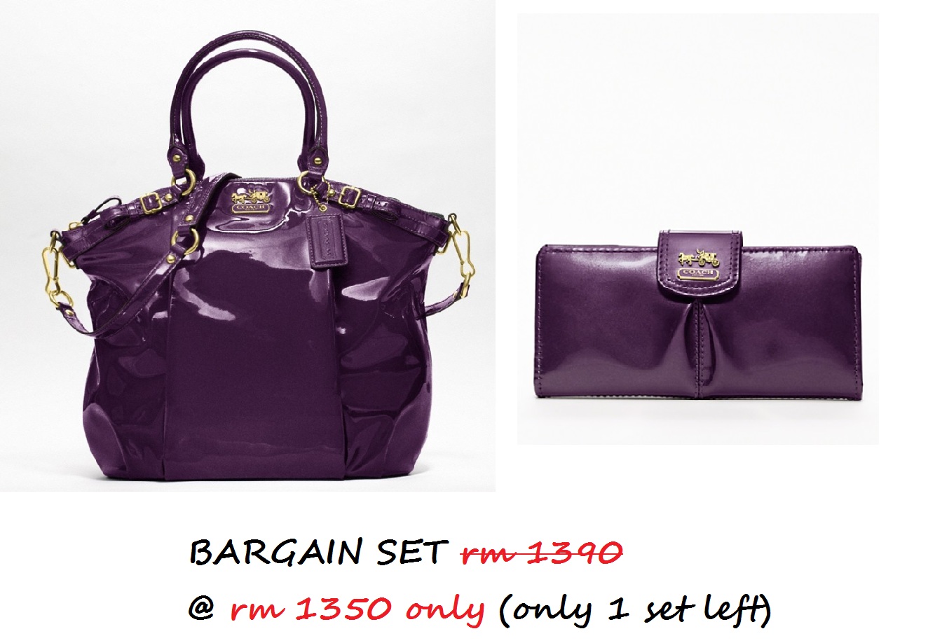 Bags & Bags: COACH 18627 & 46618 BEST COMBO DEAL