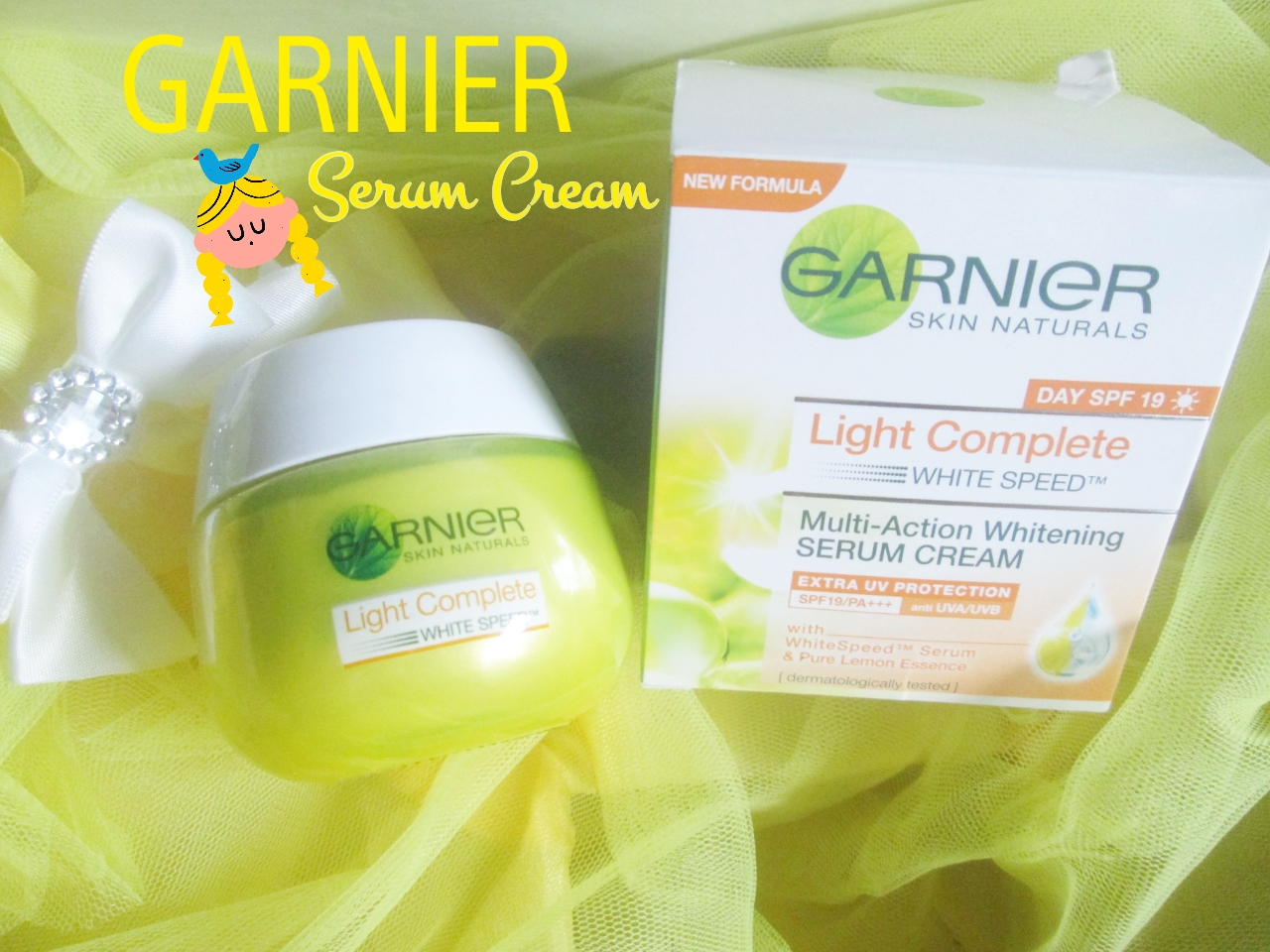 Review Garnier Light Complete White Speed Multi-Action Whitening Serum ...