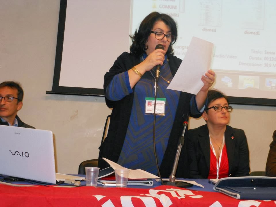 VI CONGRESSO FP CGIL: RICONFERMATA CLARA CROCE'