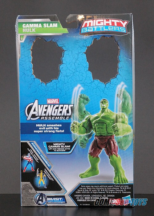 Come, See Toys: Avengers Assemble Mighty Battlers Gamma Slam Hulk