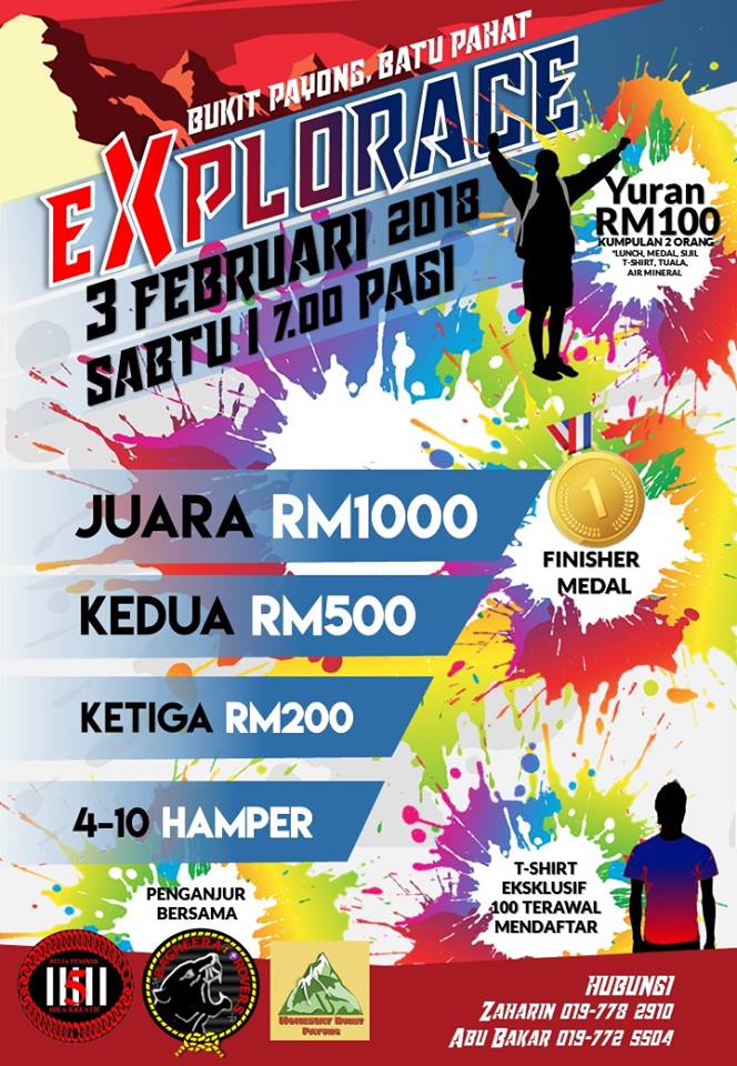 RUNNERIFIC: Explorace Cabaran Bukit Payung