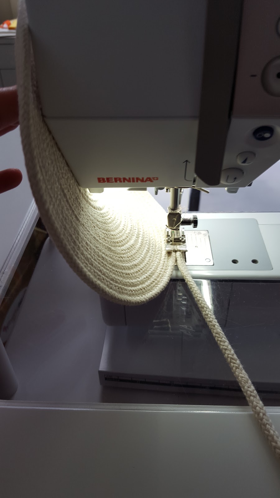 Let's begin sewing...: Rope Bowls