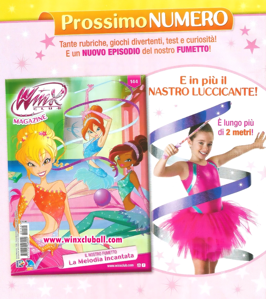 Winx Club Magazine #144 in Italy - COVER + GIFT - Winx Club All