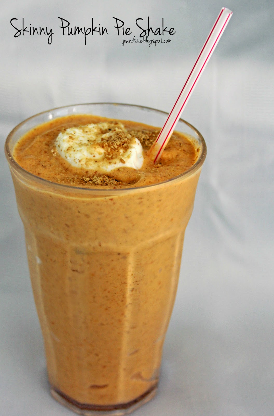 Jo and Sue: Skinny Pumpkin Pie Shake