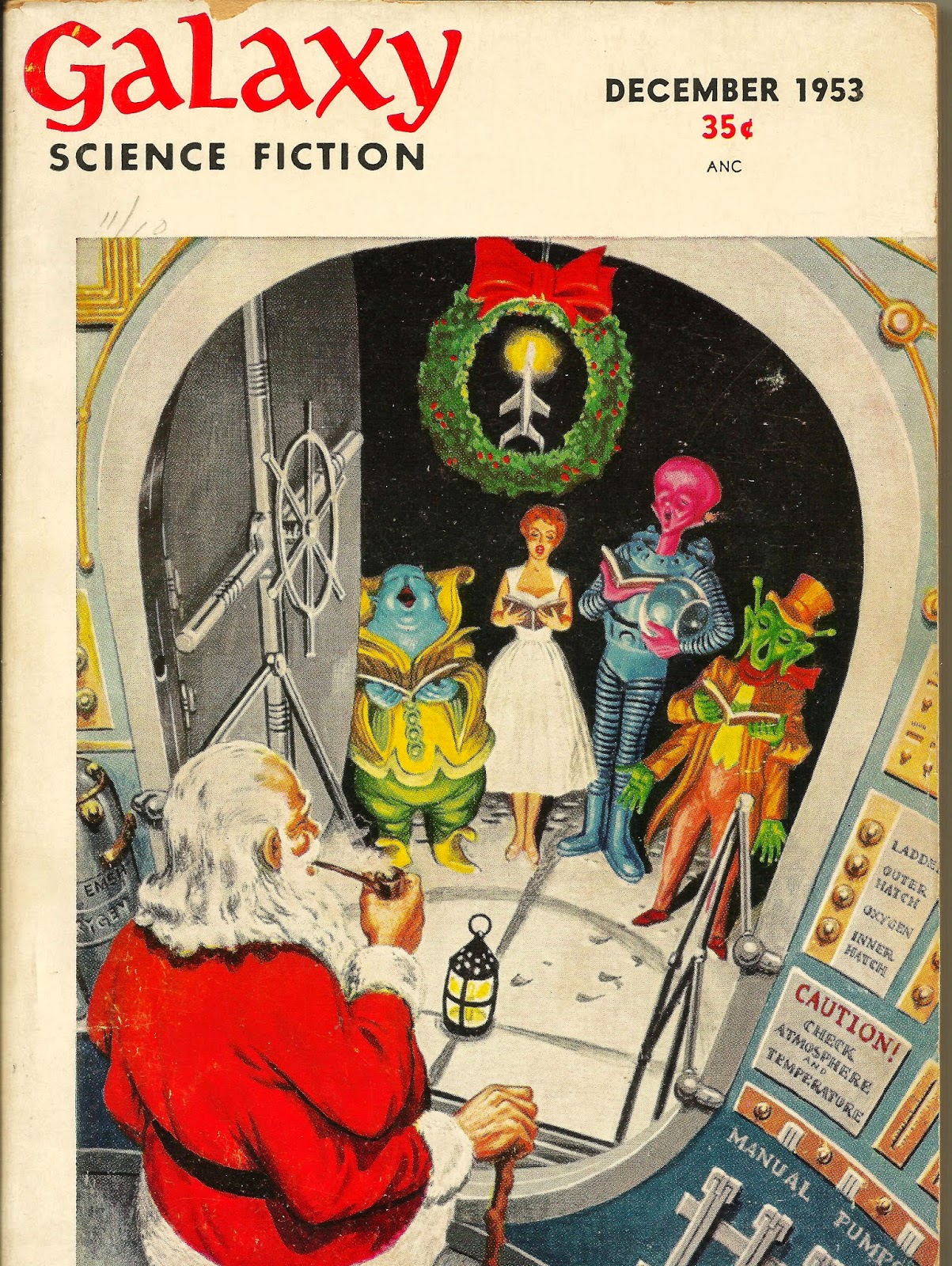 Detritus of Empire: Pulp Science Fiction - EMSH and the four armed Santa