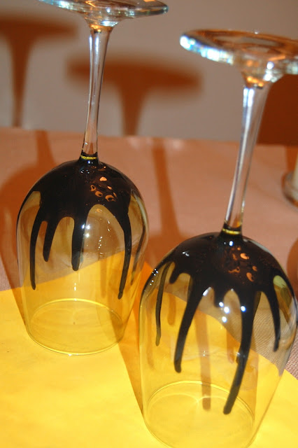 What You Make it...: Day 16 of 31 Day Spooktacular- DIY Halloween Goblets