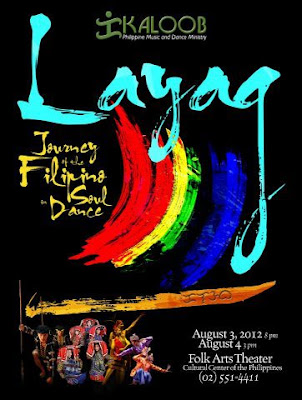 LAYAG : JOURNEY OF THE FILIPINO SOUL IN DANCE (AUGUST 2012 ...
