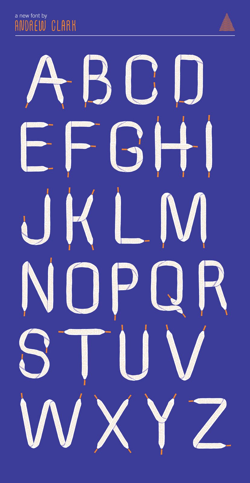 Andrew Clark's Blog: Shoelace Font