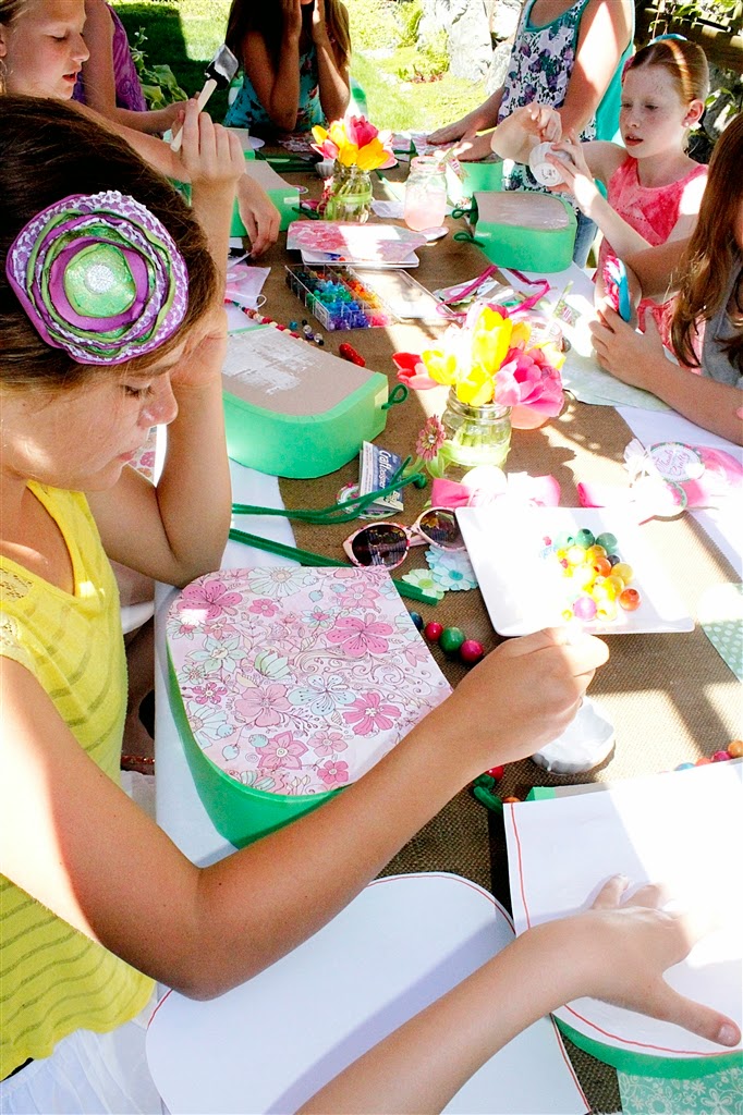 A Lovely Design: Garden Craft Party!