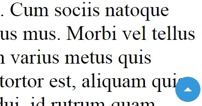 Back to Top Button using jQuery and CSS | Tutorial101