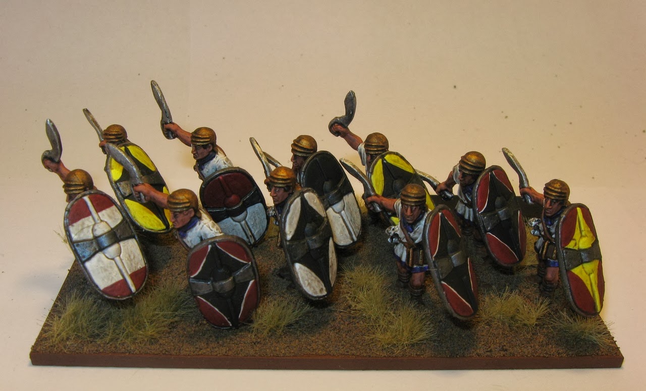 Palouse Wargaming Journal: More Spanish Scutarii in 28mm