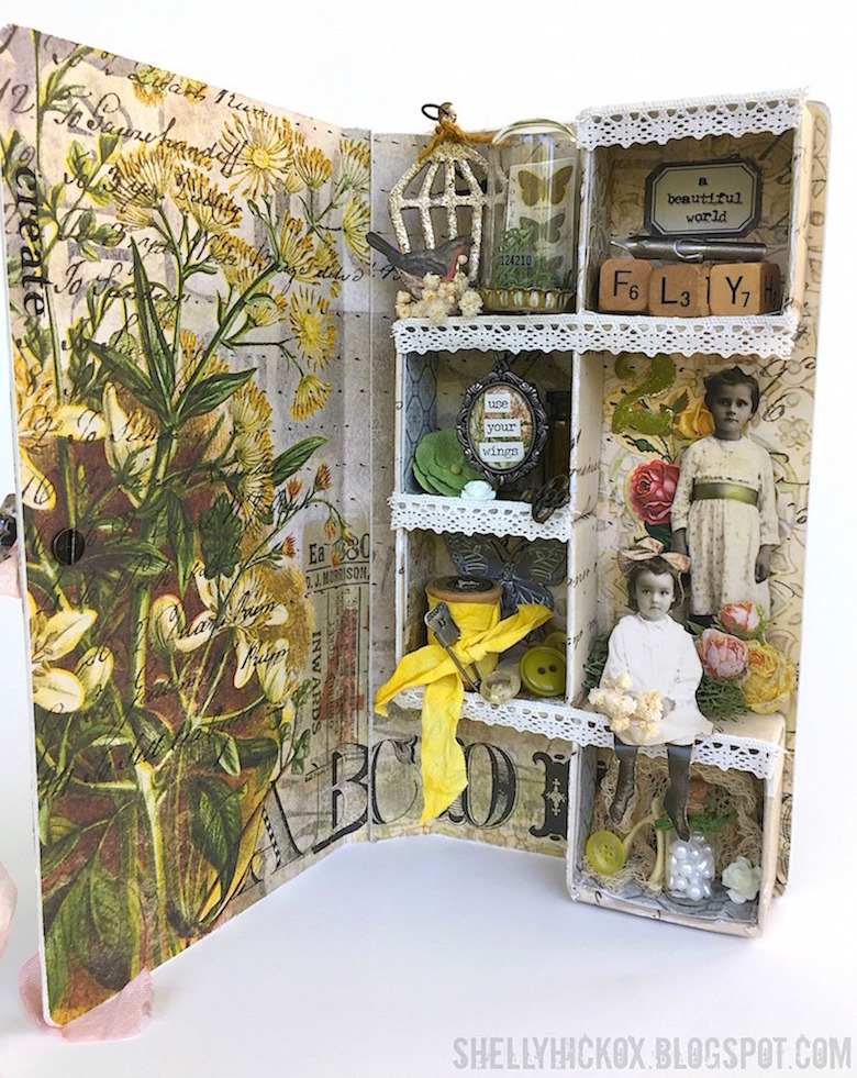 Stamptramp: Eileen Hull Journal Shadow Box