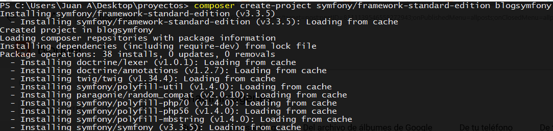 Creando Nuestro Proyecto En Symfony Primeros Pasos
