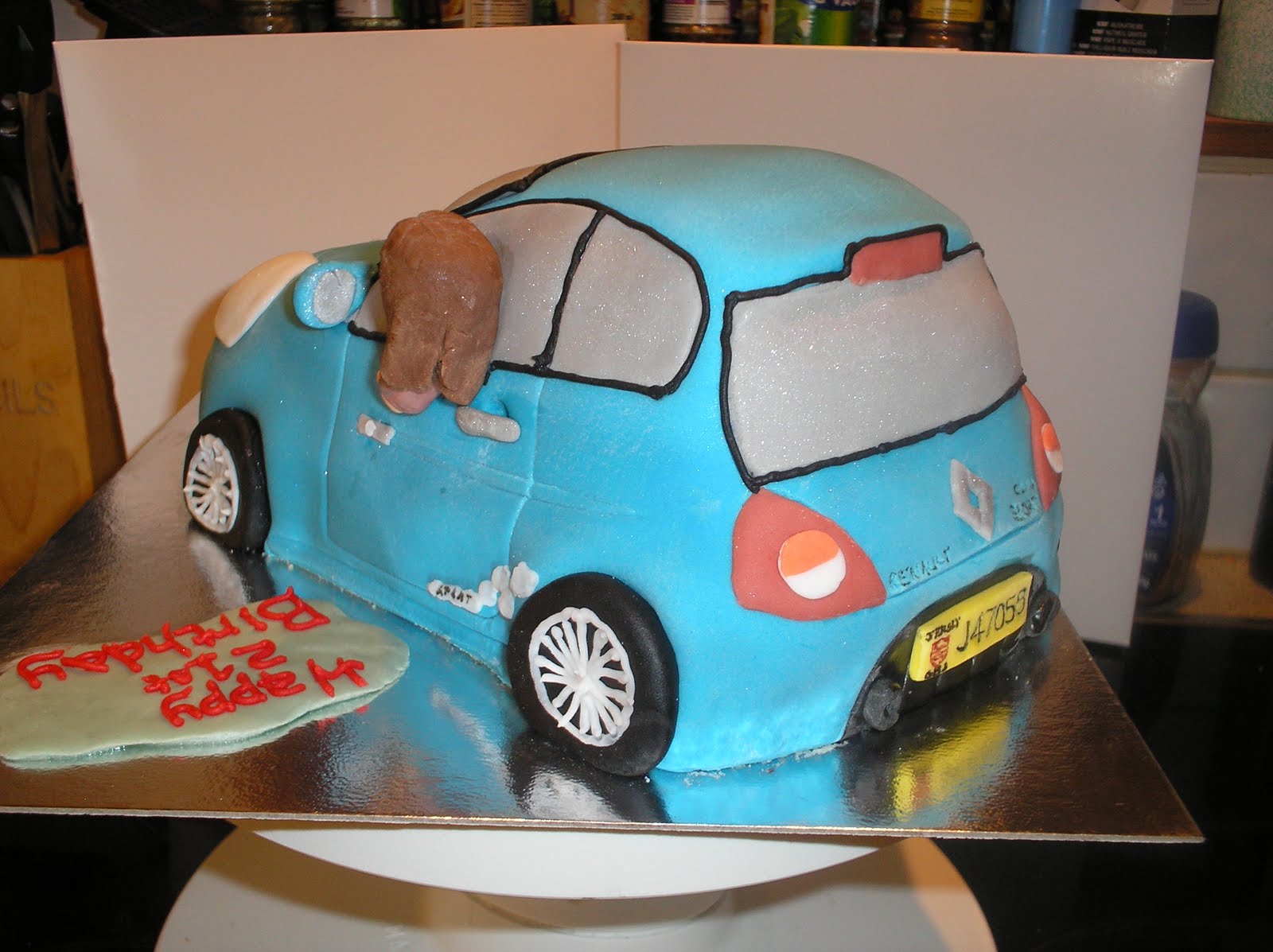 Nicky's Cakes: Renault Clio Sport Cake
