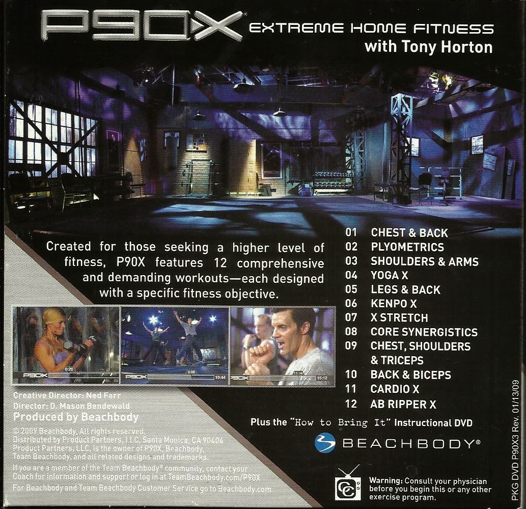 Tony Horton P90X Workout System