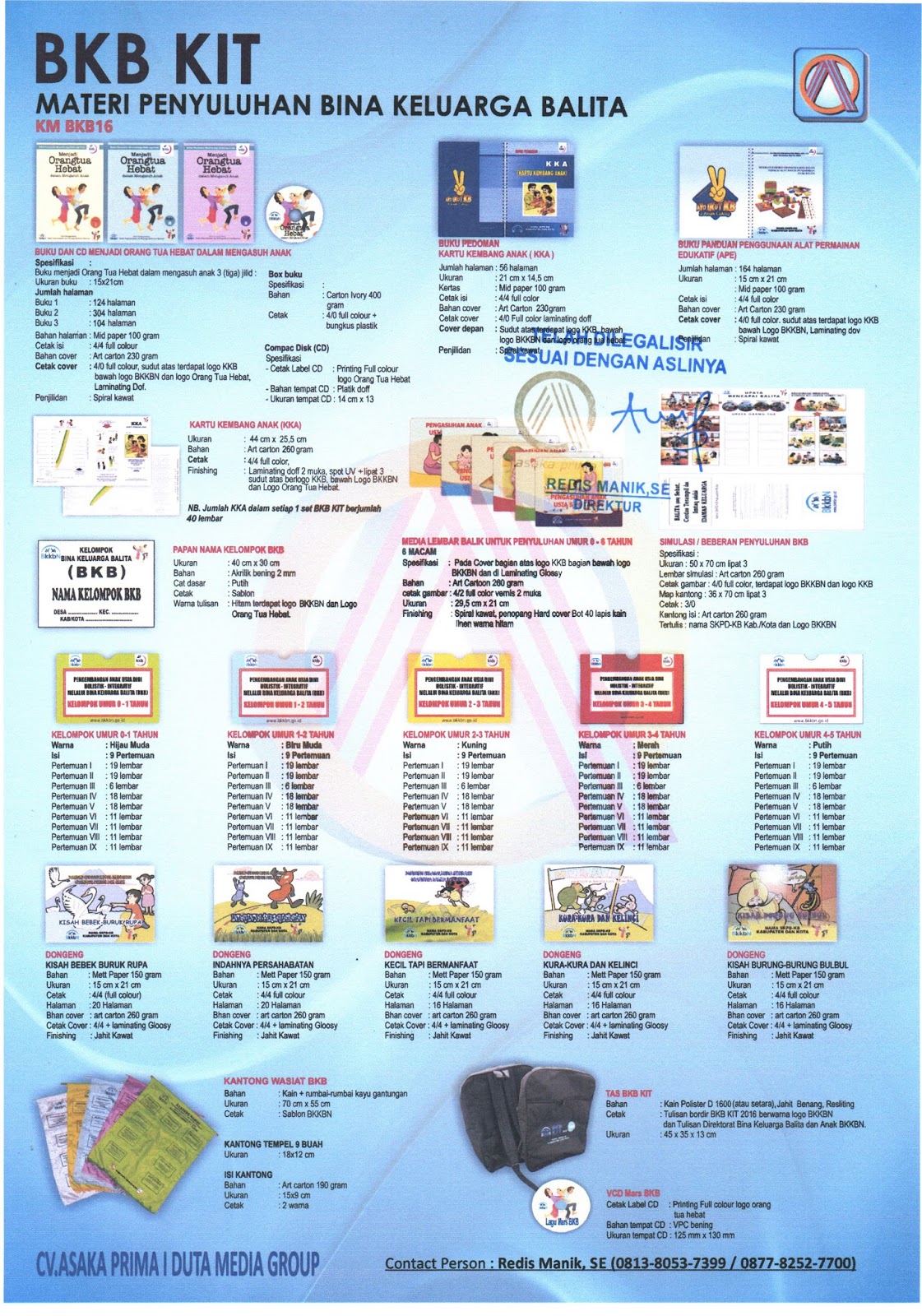 Jual Produk BKB KIT 2016 dari Asaka Prima.Cv ~ Produsen Mainan Edukatif ...