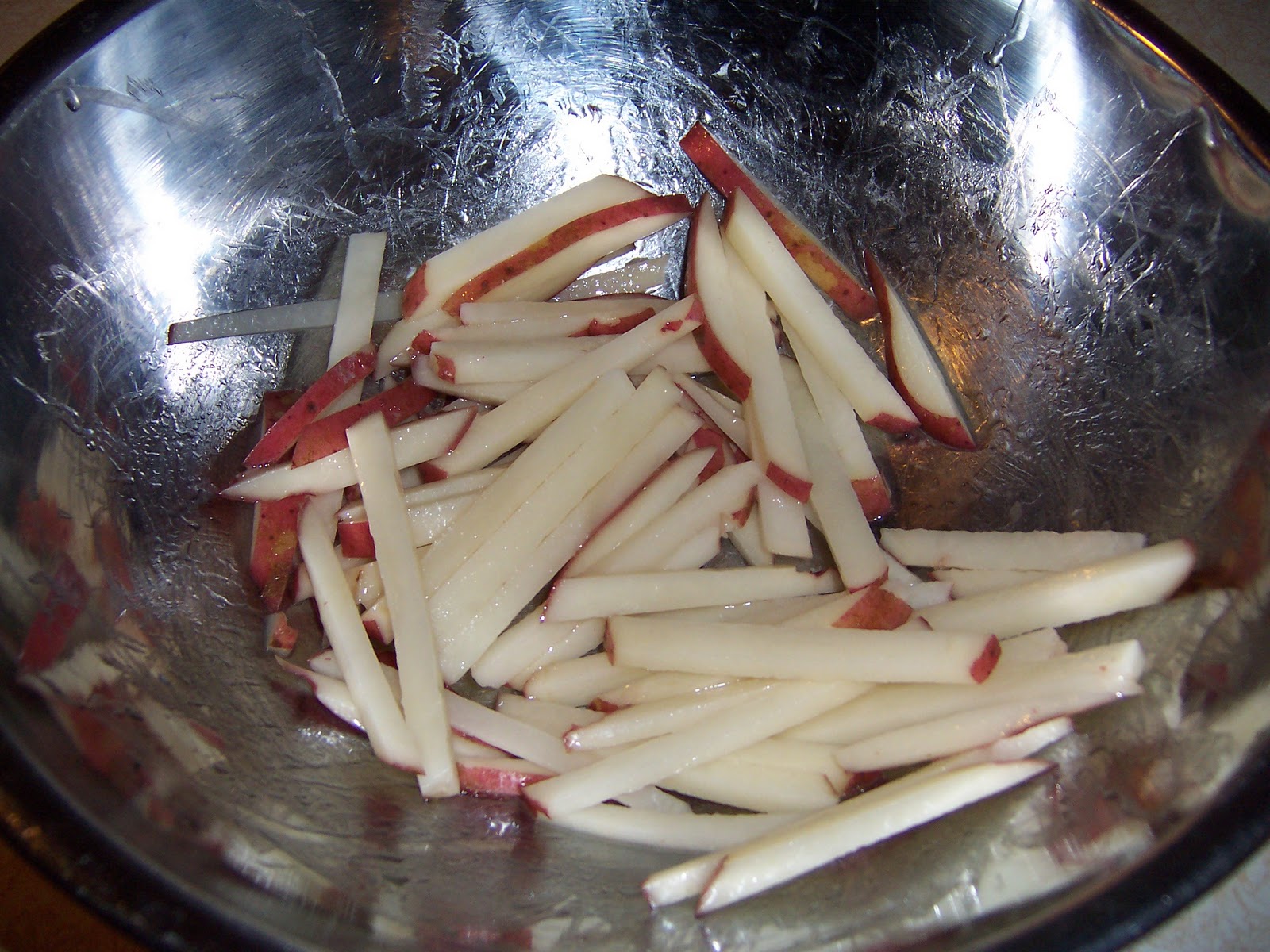 Pescetarian Recipe Delights: Baked Julienne Fries