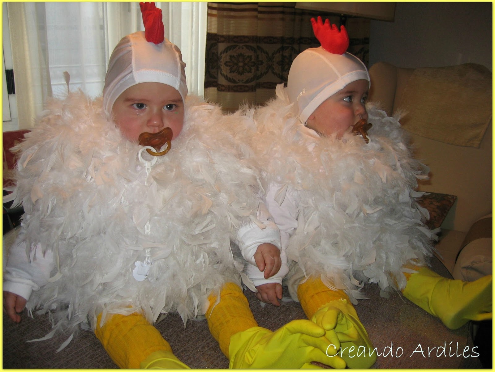 Creando Ardiles: Disfraz Pollitos