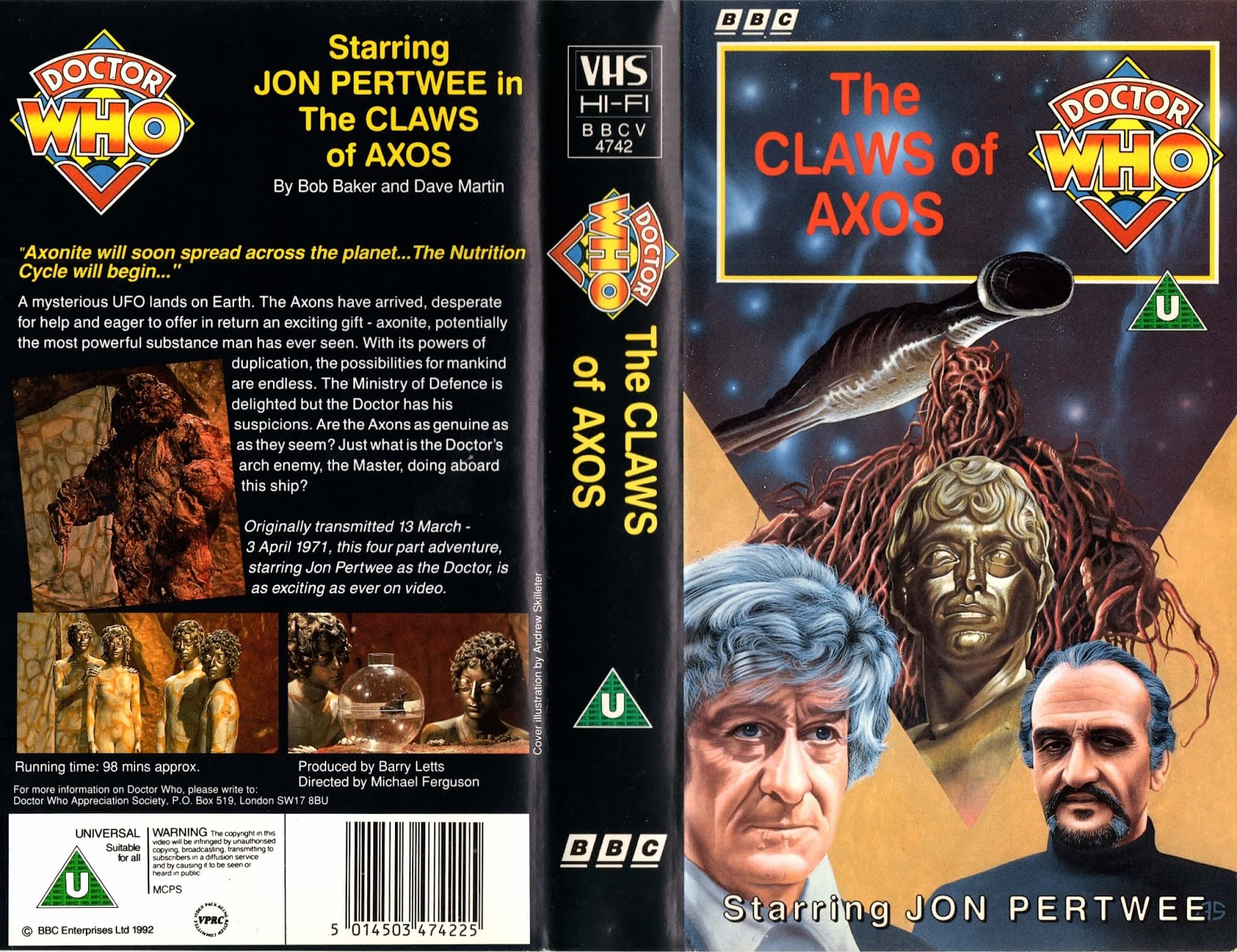 Doctor Who - Done To Death: The Claws of Axos