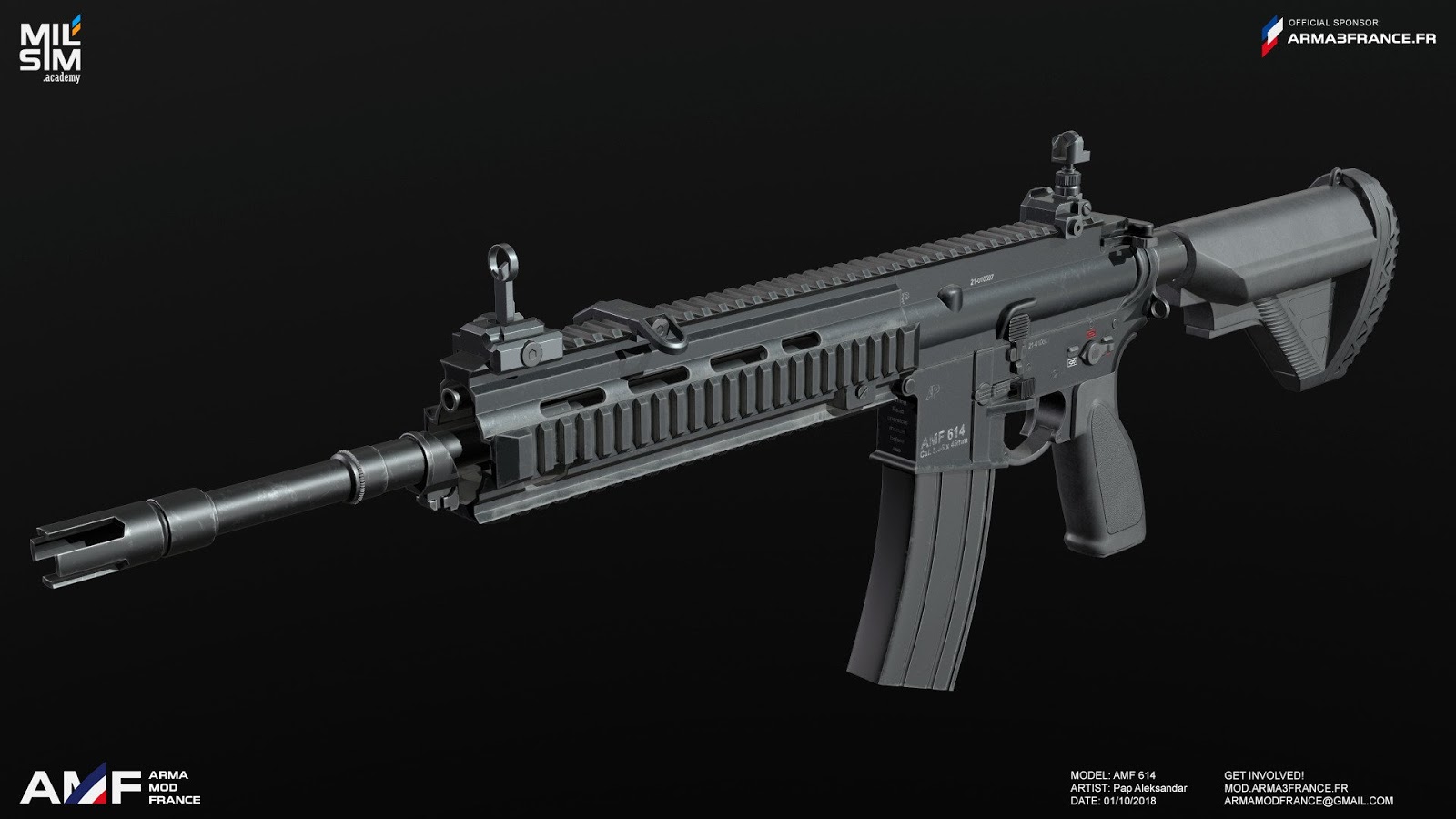 Arma 3 にフランス軍を実装する Arma Mod France で HK 416F が完成 | 弱者の日記^^ - Arma 3 MOD ...