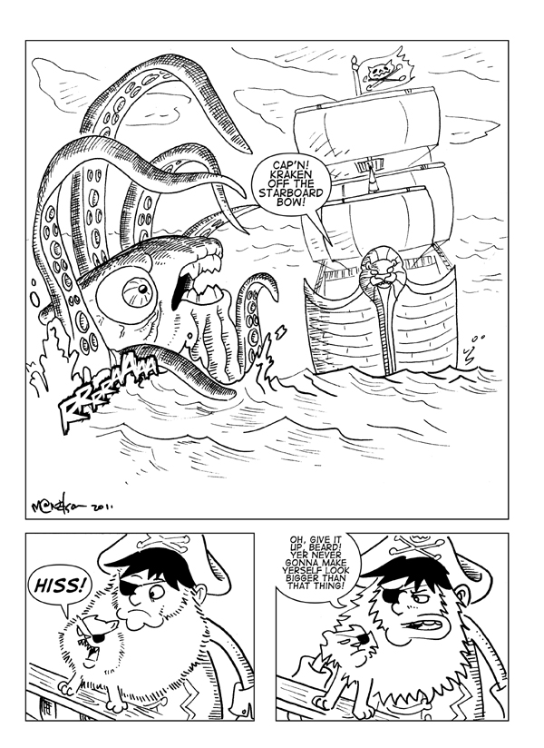 I Read Comic Books: CATBEARD THE PIRATE BY MATT NELSON