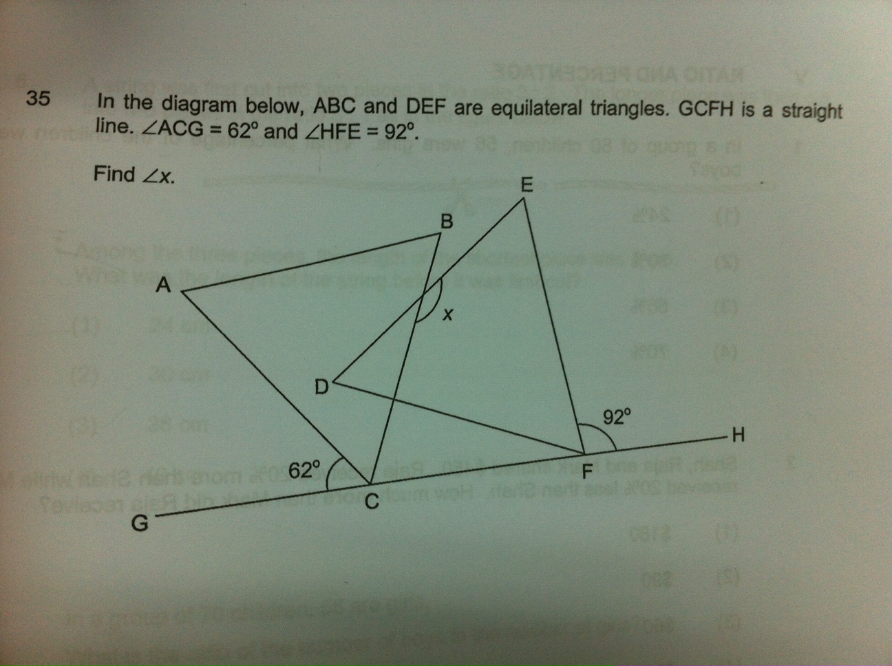 Chang's Math blog: P6 Geometry (PSLE Booklet 2012 p74Q35)