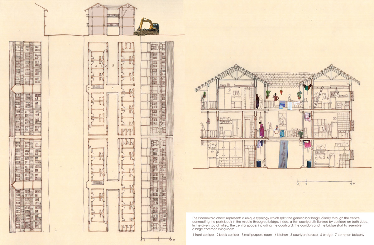 a provisional practice: Mumbai Chawls