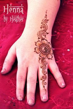Fashion Flare♡♡: 7 Best Simple Heena Designs For Hands