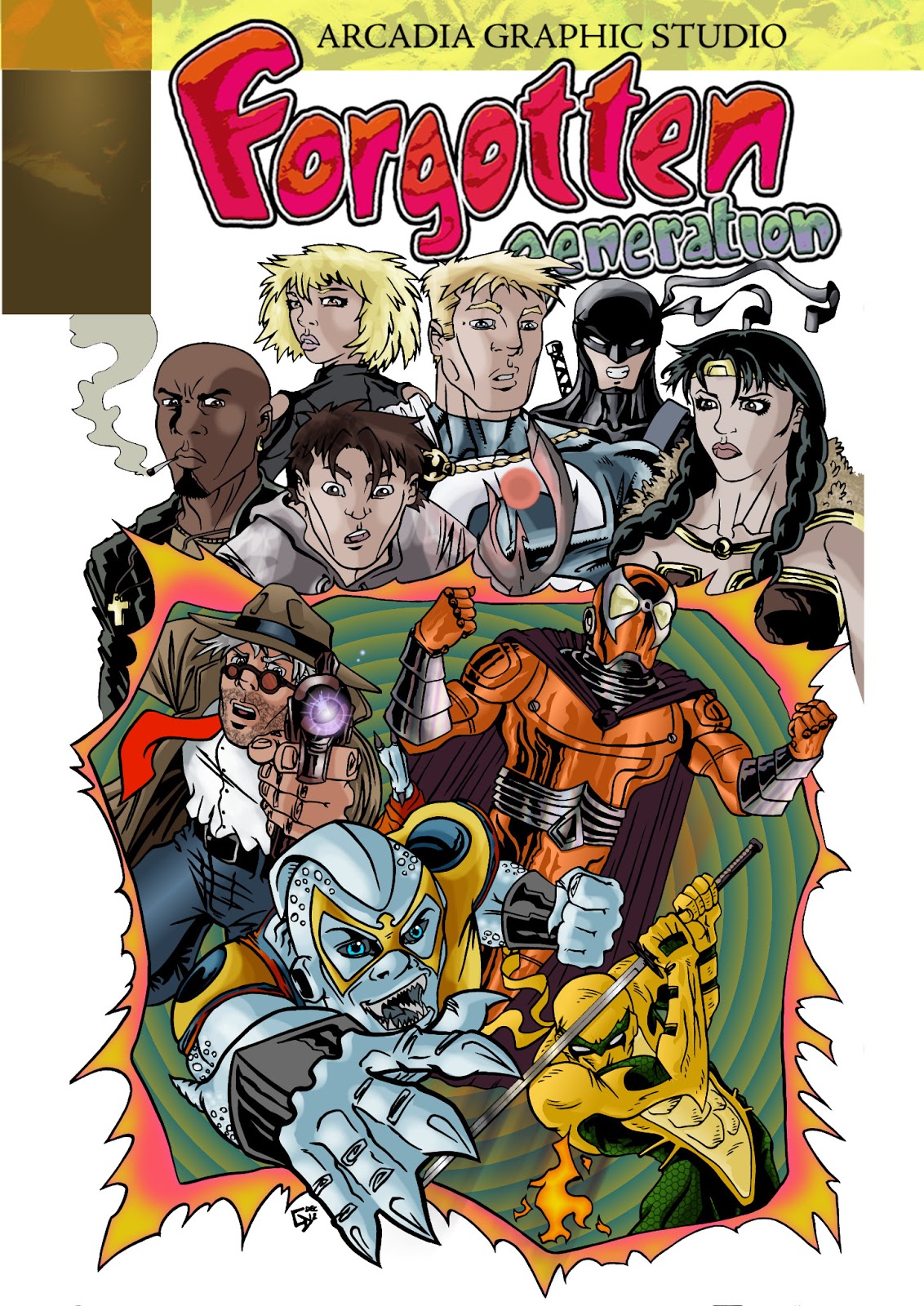 Arcadia Graphic Studio: Forgotten Generation 3, c'est aujourd'hui